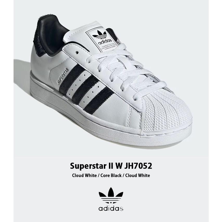 adidas アディダス スニーカー SUPERSTAR II JH7052 Cloud White / Core Black スーパースター ...