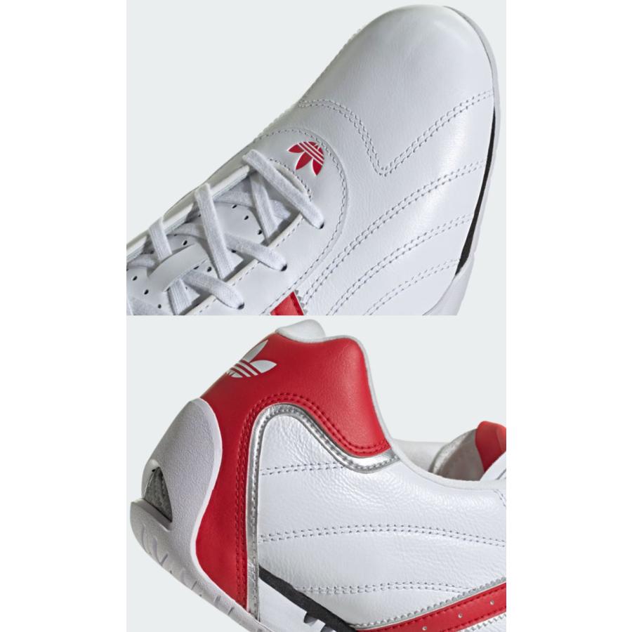 adidas originals アディダス レディース スニーカー ADI RACER LO JH8736 WHITE RED シューズ ...