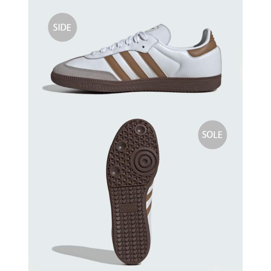 adidas originals アディダス スニーカー SAMBA OG CLOUD WHITE BROWN DESERT JH8796 ...