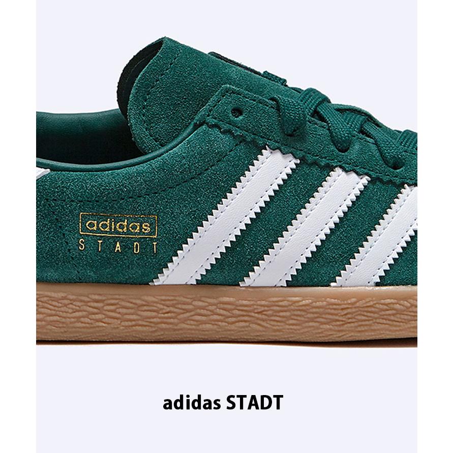 adidas Originals アディダス オリジナルス スニーカー STADT シュタット JI1883 COLLEGE GREEN ...