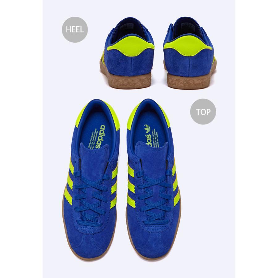 adidas Originals アディダス オリジナルス スニーカー STADT シュタット JI1884 BLUE YELLOW スリー ...