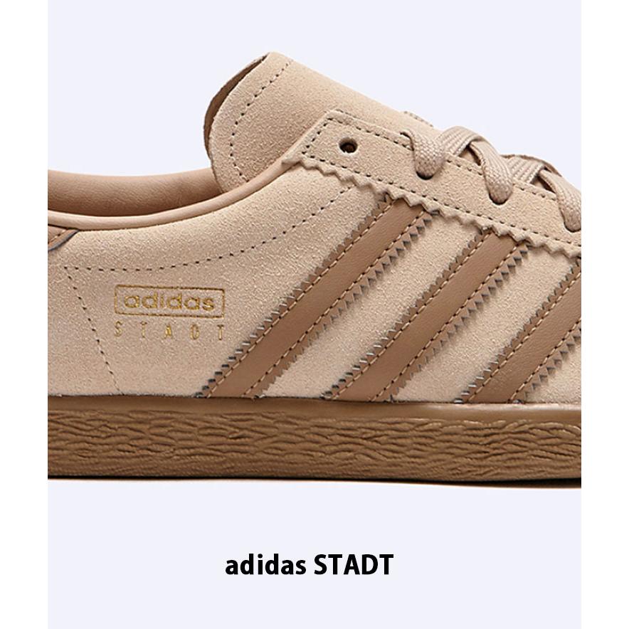 adidas Originals アディダス オリジナルス スニーカー STADT シュタット JI1886 BROWN CAMEL スリー ...