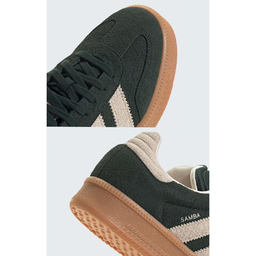 adidas originals アディダス スニーカー SAMBA XLG SHADOW GREEN CHALK WHITE GUM ...