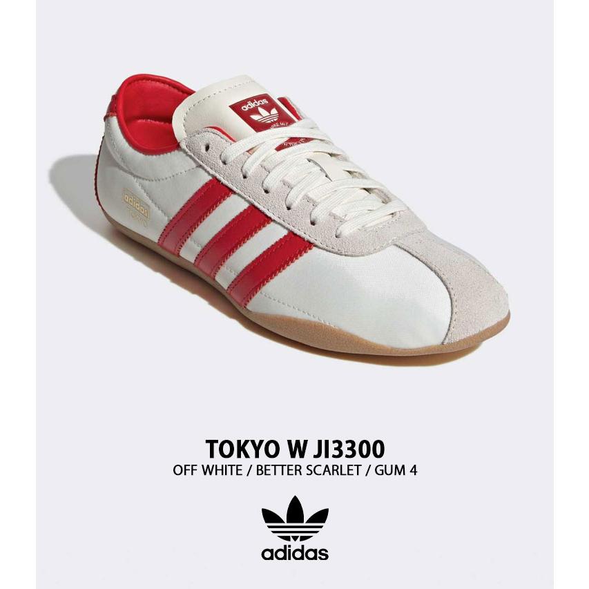 adidas originals アディダス スニーカー TOKYO W JI3300 WHITE SCARLET GUM 東京 ウィメンズ ...