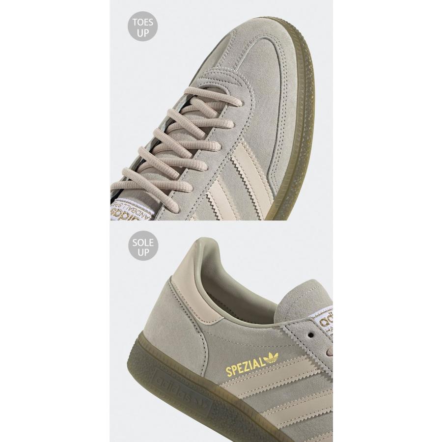 adidas originals アディダス スニーカー Handball Spezial Putty Grey / Halo Ivory ...