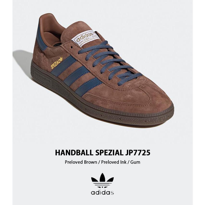 adidas originals アディダス スニーカー Handball Spezial Preloved Brown / Ink Gum ...