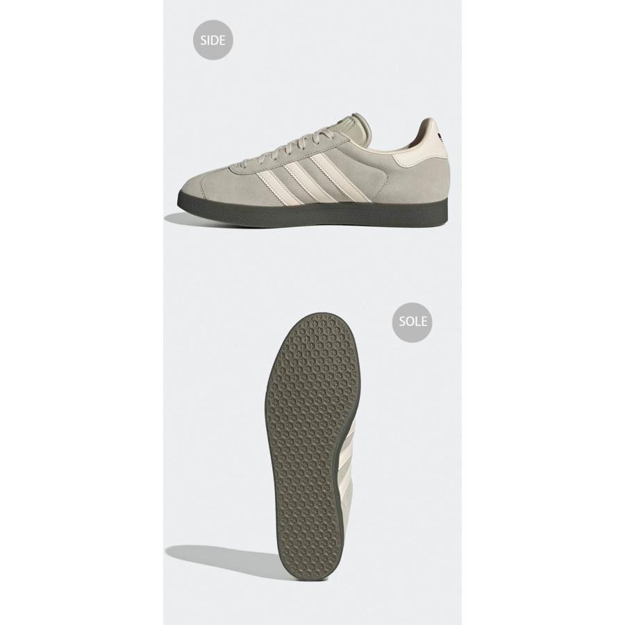 adidas originals アディダス スニーカー GAZELLE JP7777 Putty Grey / Halo Ivory ...