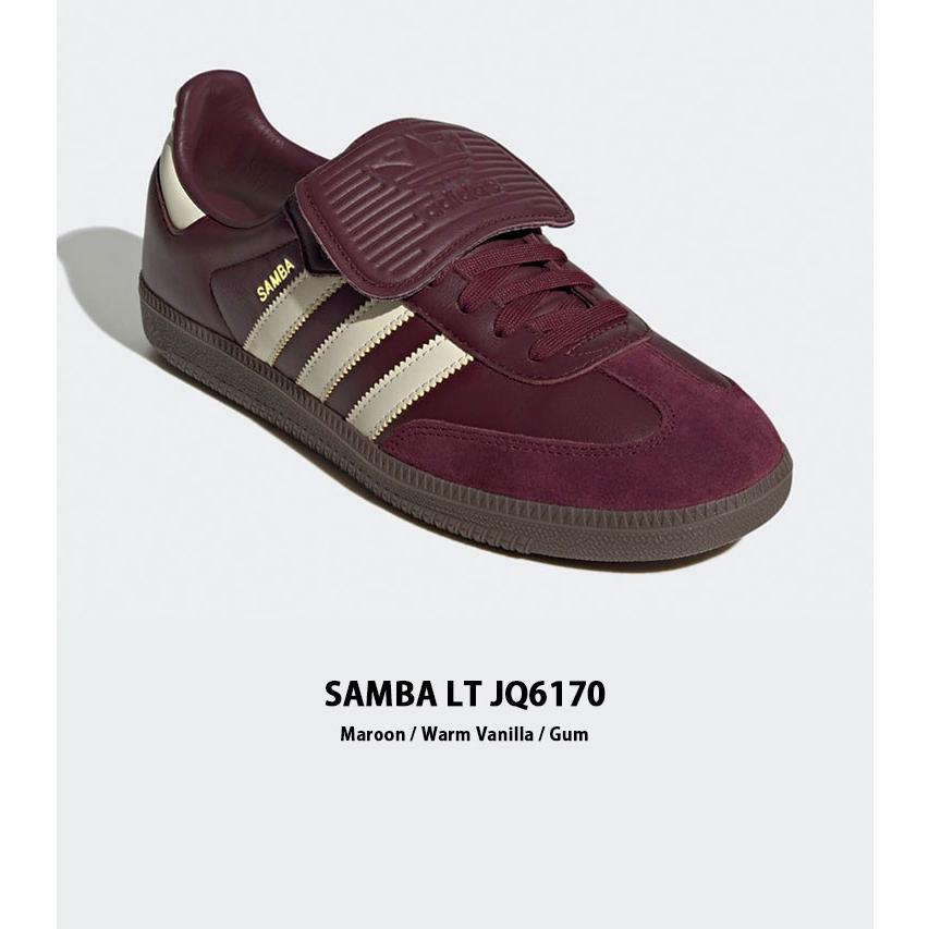 adidas originals アディダス スニーカー SAMBA LT W JQ6170 Maroon / Warm Vanilla ...