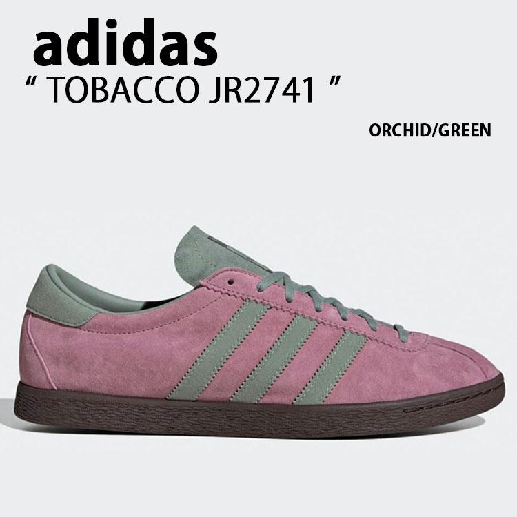 adidas originals アディダス スニーカー TOBACCO JR2741 ORCHID GREEN タバコ シューズ オーキッド ...