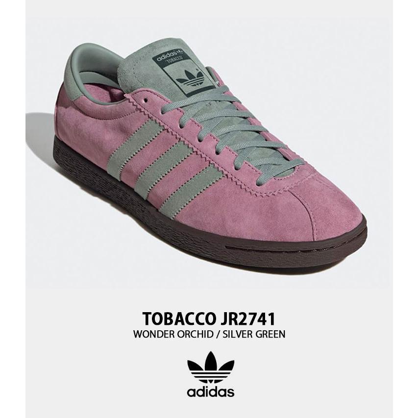 adidas originals アディダス スニーカー TOBACCO JR2741 ORCHID GREEN タバコ シューズ オーキッド ...