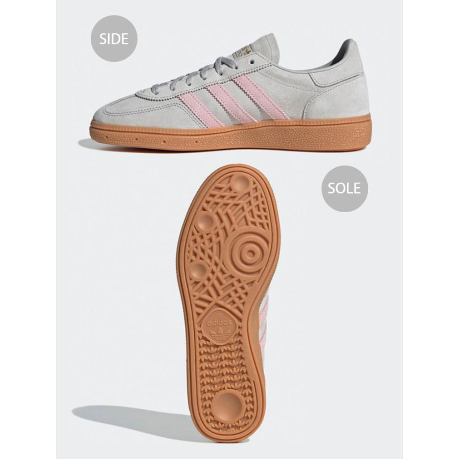adidas アディダス スニーカー HANDBALL SPEZIAL W JR3083 GREY PINK GOLD METALLIC ...