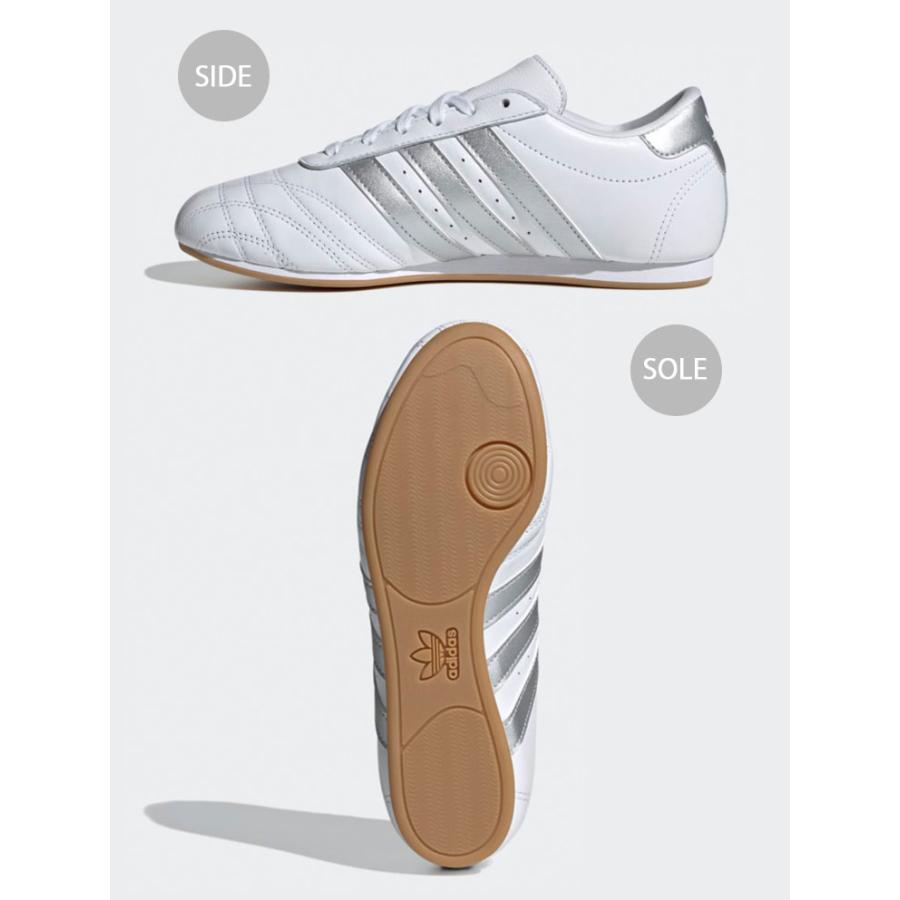 adidas アディダス スニーカー TAEKWONDO LACE W JS1192 WHITE SILVER GUM テコンドー レース ...