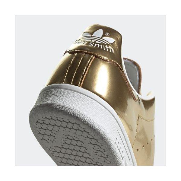 adidas アディダス スニーカー スタンスミス STAN SMITH Gold Metal FV4298 ゴールド メンズ レディース ...