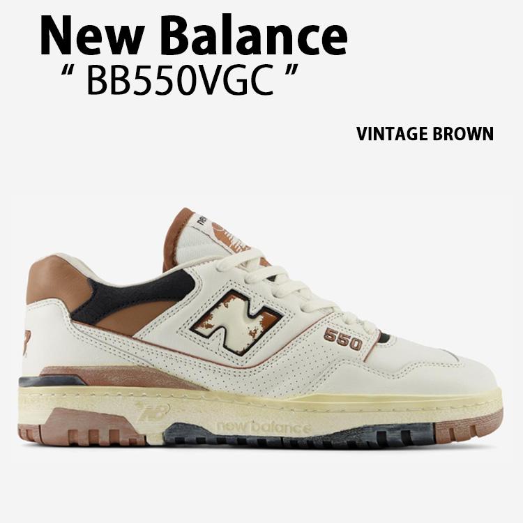 New Balance ニューバランス スニーカー BB550VGC VINTAGE BROWN シューズ NewBalanceBB550 ...