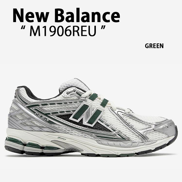 New Balance ニューバランス メンズ レディース スニーカー M1906REU GREEN シューズ メッシュ ...