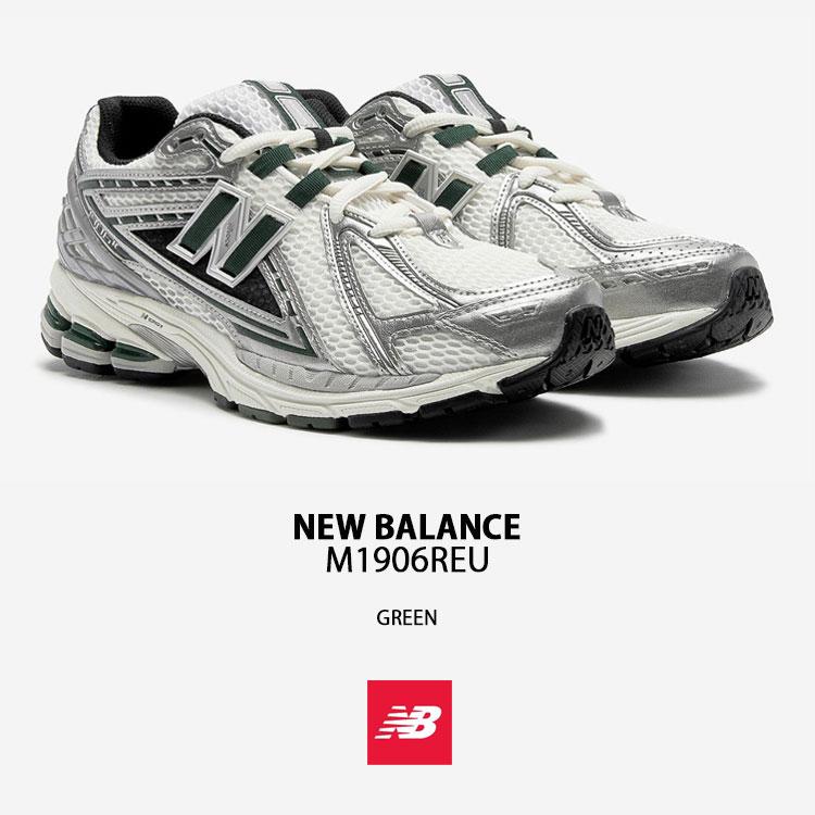 New Balance ニューバランス メンズ レディース スニーカー M1906REU GREEN シューズ メッシュ ...
