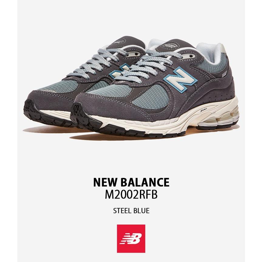 New Balance ニューバランス スニーカー M2002RFB GREY BLUE シューズ NewBalance2002 グレー ...
