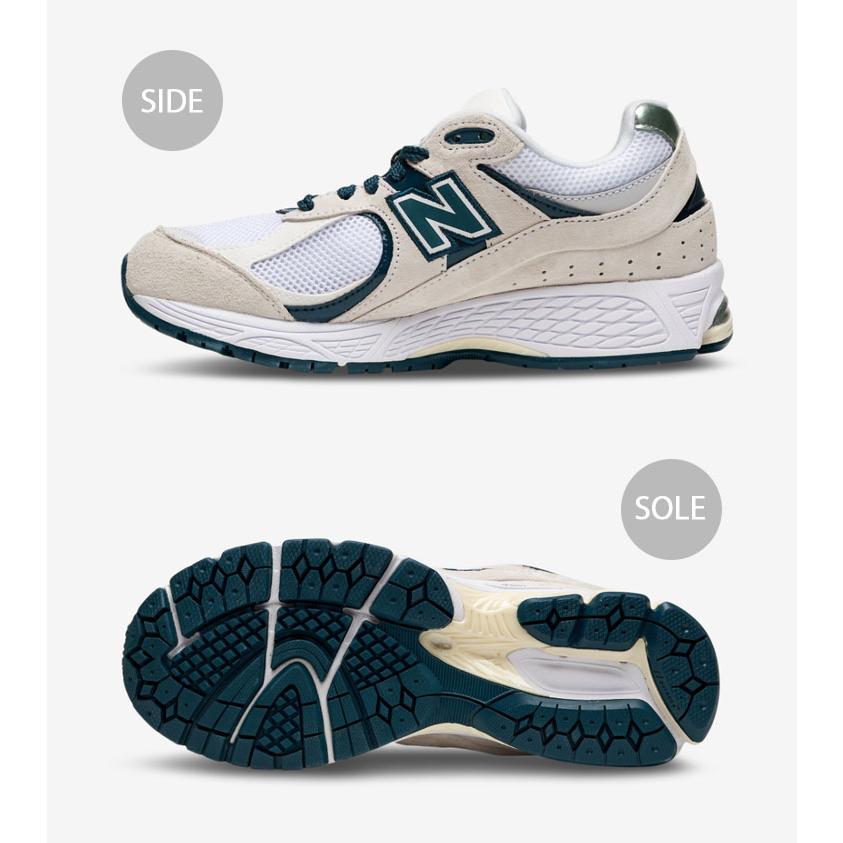 New Balance ニューバランス レディース スニーカー M2002RFS BEIGE GREEN シューズ M2002R FU 本革 ...