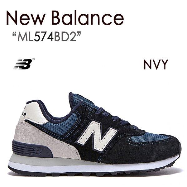 New Balance（ニューバランス） New Balance 574 NAVY ネイビー ML574BD2 : セレクトショップ a ...