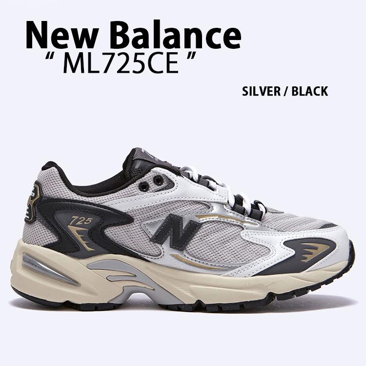 New Balance ニューバランス スニーカー ML725CE SILVER BLACK New Balance ニューバランス スニーカー ML725CE SILVER BLACK