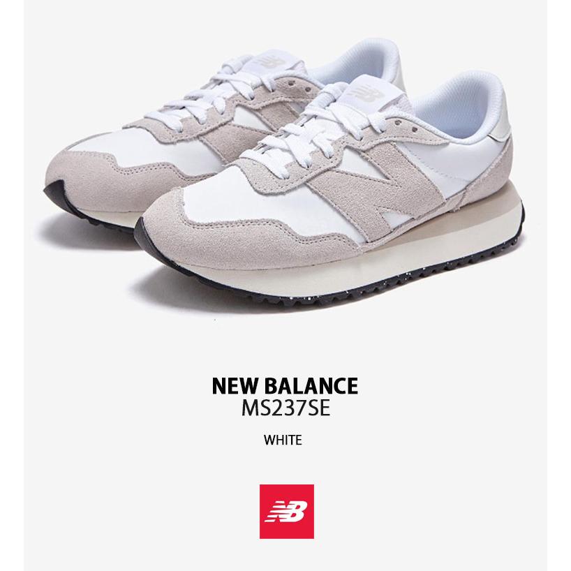 New Balance ニューバランス スニーカー 237 MS237SE WHITE ホワイト シューズ メンズ レディース 男性用 女性用 男女兼用 :nb-ms237se:セレクト ...