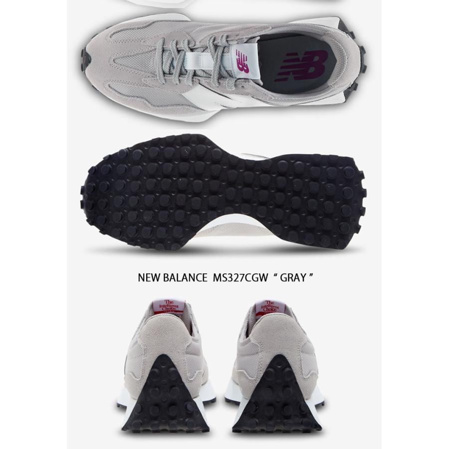 New Balance（ニューバランス） スニーカー NEWBALANCE MS327 MS327CGW GRAY WHITE シューズ ...