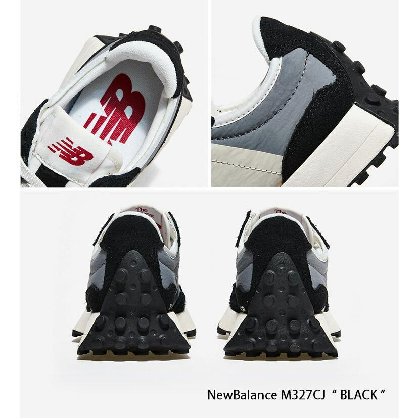 New Balance（ニューバランス） スニーカー 327 MS327CI BLACK GRAY WHITE シューズ ブラック グレー ...