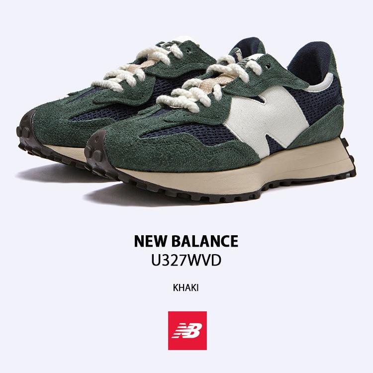 New Balance ニューバランス スニーカー U327WVD KHAKI シューズ スエードアッパー NewBalance327 ニュー ...