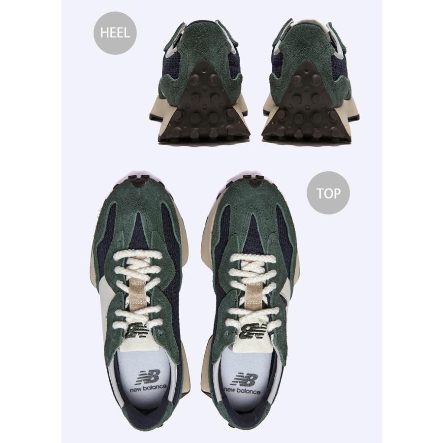 New Balance ニューバランス スニーカー U327WVD KHAKI シューズ スエードアッパー NewBalance327 ニュー ...