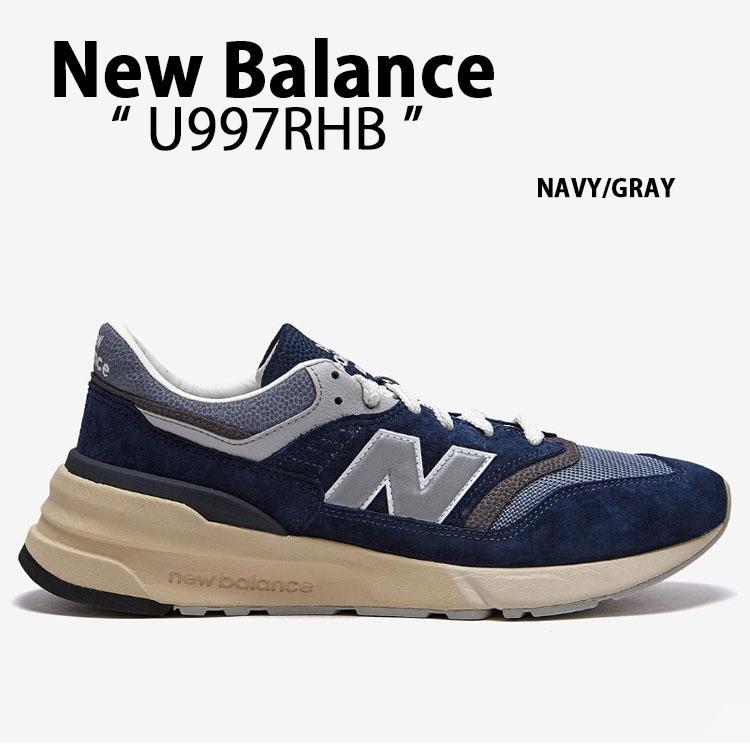 New Balance ニューバランス スニーカー U997RHB NAVY GRAY シューズ NewBalance997 997R スエード スウェード ネイビー グレー : セレクト ...