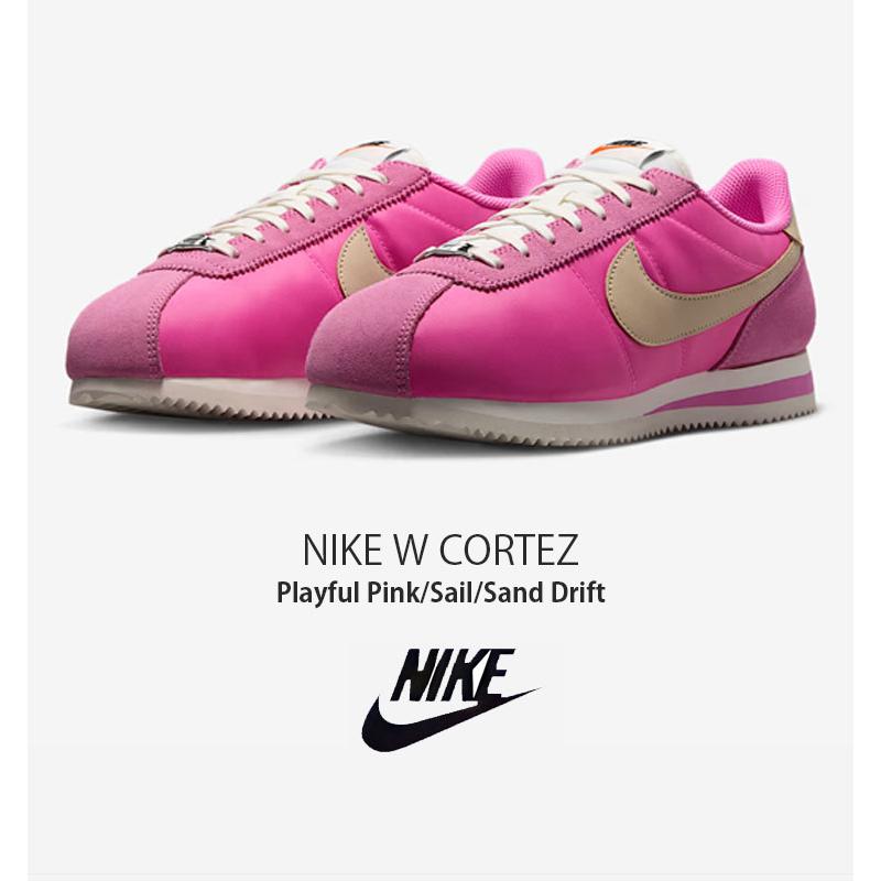 NIKE ナイキ レディース スニーカー W CORTEZ ウィメンズ コルテッツ IF1764-601 ローカット ピンク ベージュ ウィメンズ 女性用 NIKE（ナイキ） レディース スニーカー W CORTEZ ウィメンズ