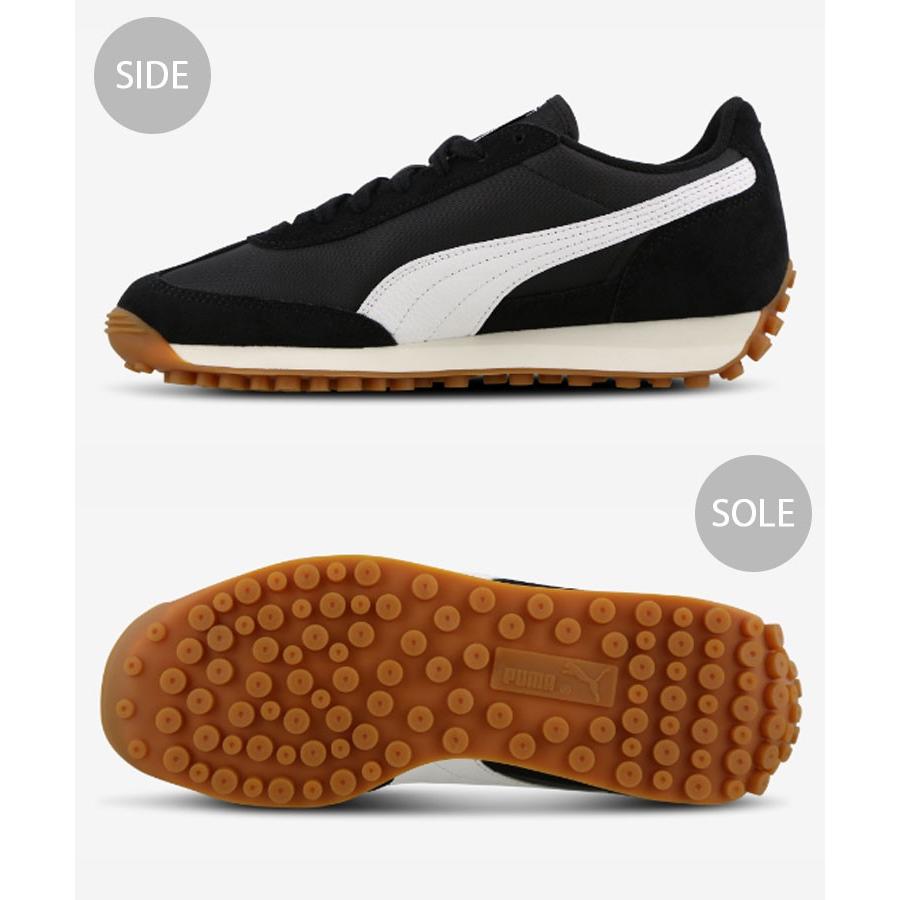 PUMA プーマ スニーカー EASY RIDER VINTAGE BLACK WHITE イージーライダー ヴィンテージ シューズ メンズ ...