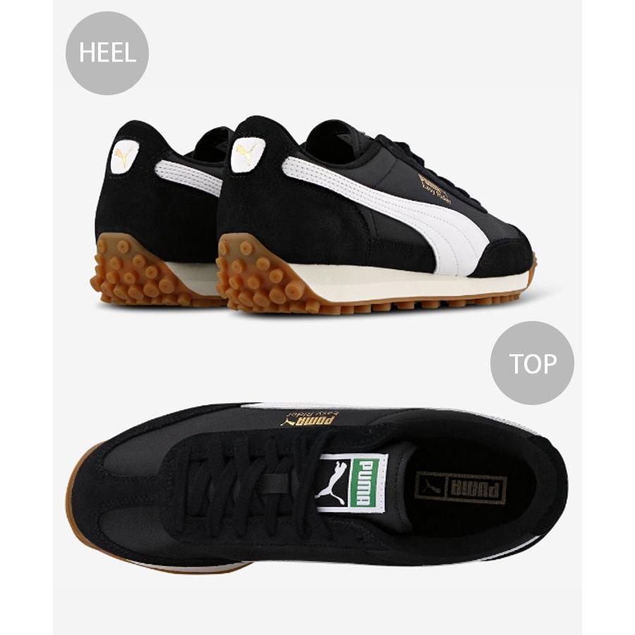 PUMA プーマ スニーカー EASY RIDER VINTAGE BLACK WHITE イージーライダー ヴィンテージ シューズ メンズ ...