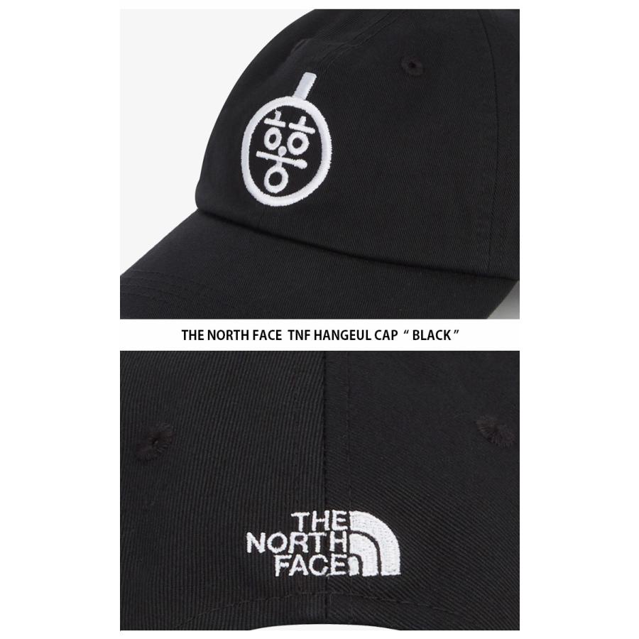 THE NORTH FACE ノースフェイス ベースボールキャップ TNF HANGEUL CAP ハングル キャップ 帽子 ロゴ ホワイト ...