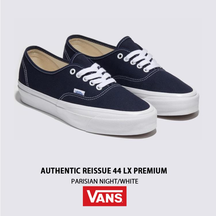 VANS バンズ スニーカー AUTHENTIC REISSUE 44 LX PREMIUM PARISIAN NIGHT WHITE ...