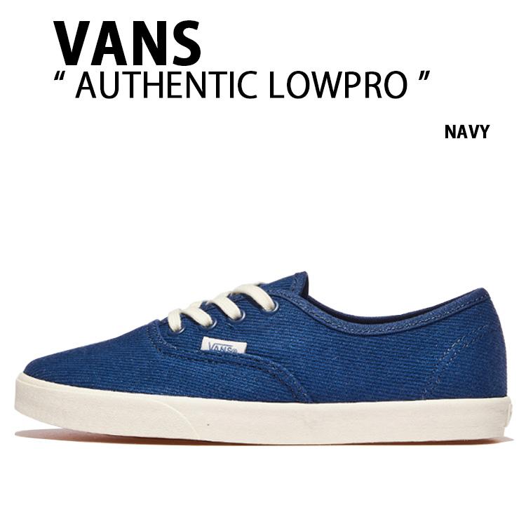VANS バンズ スニーカー AUTHENTIC LOWPRO DENIM NAVY VN000D04NVY オーセンティック ロープロ デニム ネイビー メンズ レディース : セレクト ...