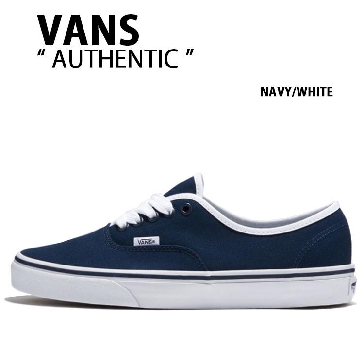 VANS バンズ スニーカー AUTHENTIC CANVAS POP NAVY WHITE VN0A2Z3ZNAV オーセンティック ...