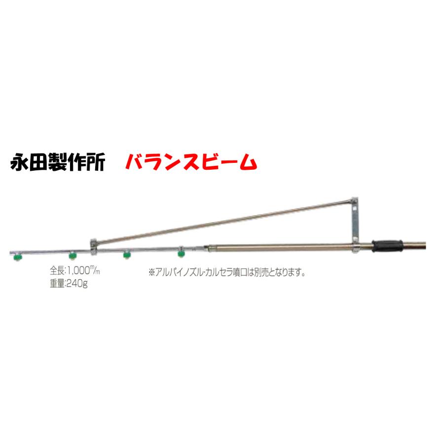 永田製作所 バランスビーム ※アルパイノズル・カルセラ噴口は別売となります。 1265400 : AQUA・GREEN - 通販 ...