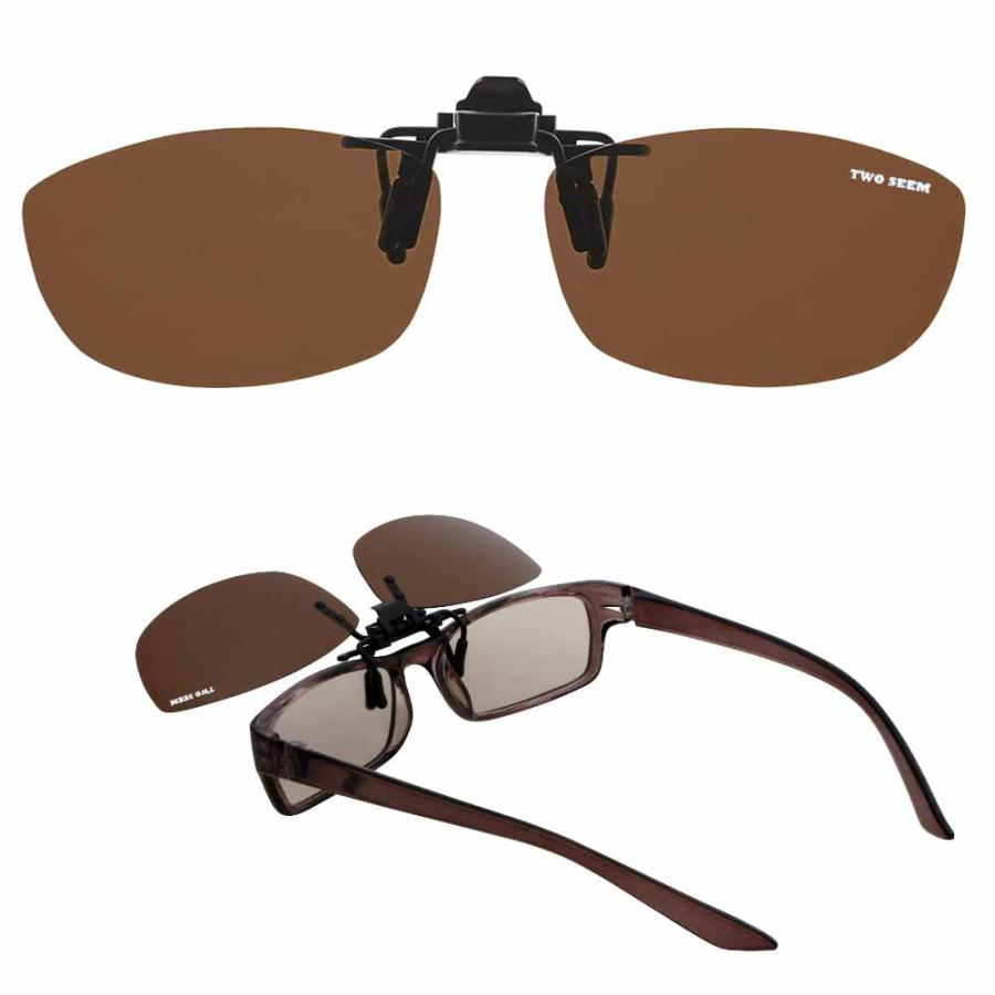 (CLIIP UP LENS/クリップアップレンズ) CPR-01B ブラウン (028467) 偏光サングラス フィッシンググラス ポラライズド : cpr-01b : 熊人Yahoo!店 ...