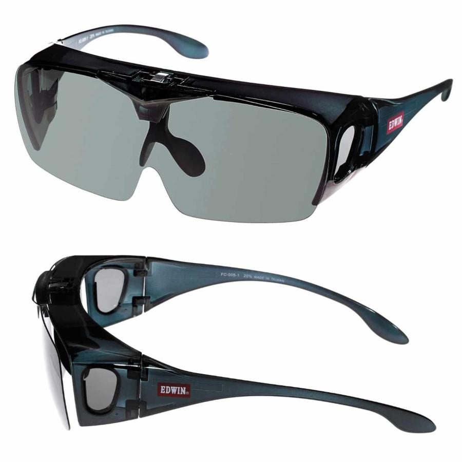 (EDWIN/エドウィン) EDWIN偏光オーバーグラス EDF-005-1 (263043) 偏光サングラス フィッシンググラス ポラライズド : 熊人Yahoo!店 - 通販 ...