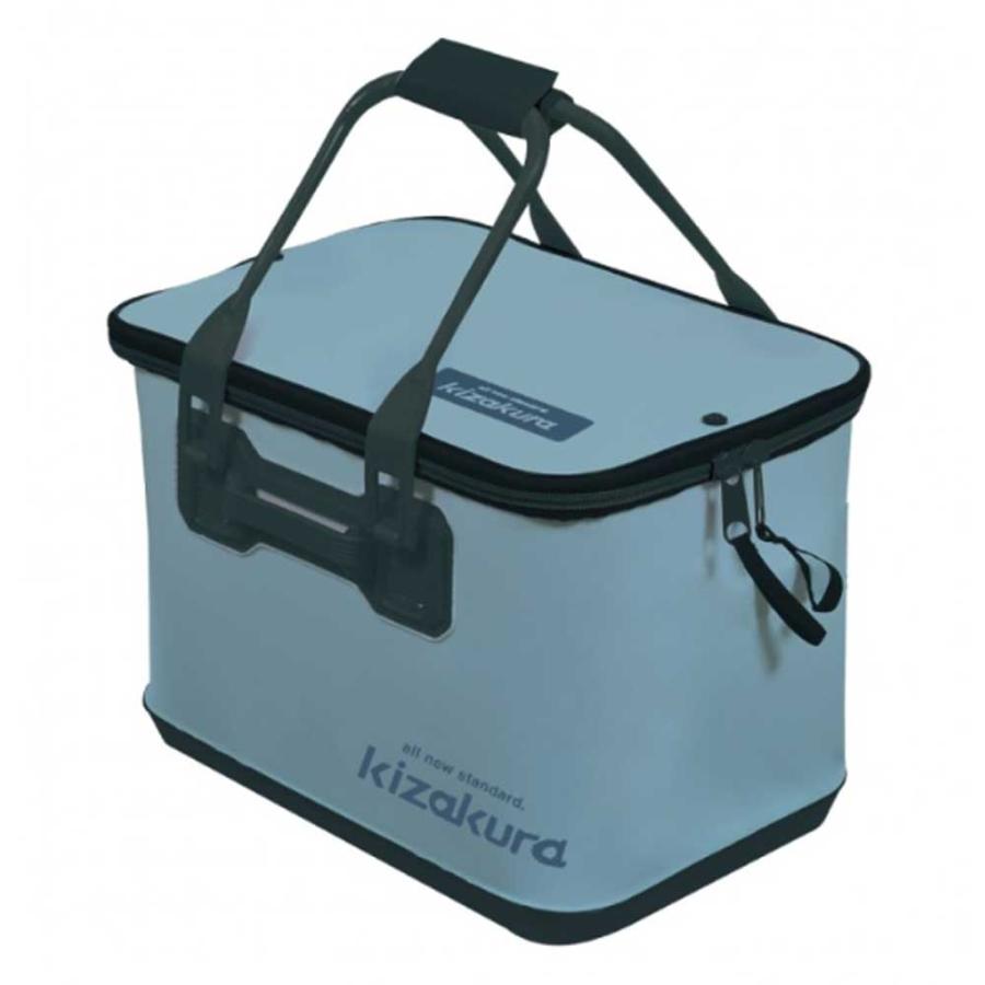 kizakura（キザクラ） Kzソフトバッカン40cm ライトブルー(085772) ソフト バッカン アースカラー 大容量 : 熊人 ...