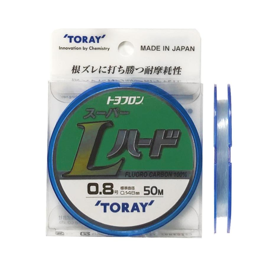 (TORAY/東レ) トヨフロン スーパーLハード 50m 0.8号 112757 ハリス ライン : 熊人Yahoo!店 - 通販 - Yahoo!ショッピング