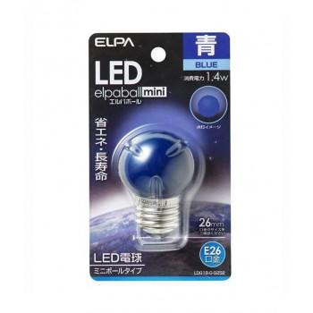 ELPA LED電球 G40形 E26 ブルー LDG1B-G-G252 : t3ab-1771794 : A-life Shop - 通販 - Yahoo!ショッピング