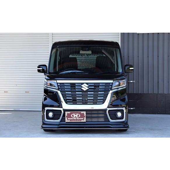 「バタフライシステム GLANZ」スペーシア カスタム（MK53S）用フロントフラップスポイラー（塗装可） : 総合カー用品店 A-Line Japan - 通販 - Yahoo!ショッピング
