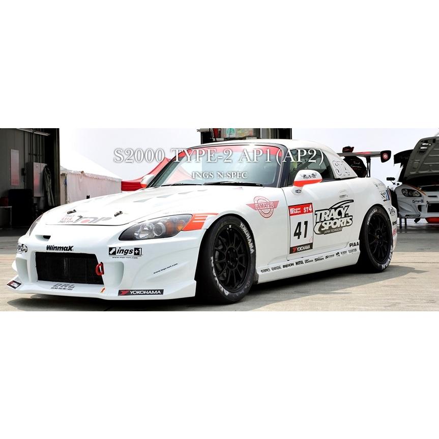 イングス 「イングス N-SPEC」S2000（AP1/AP2）用フロントバンパー Type2（FRP）（塗装可） : 総合カー用品店 A-Line Japan - 通販 - Yahoo!ショッピング