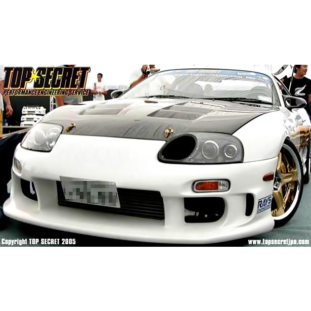 「トップシークレット」スープラ（JZA80）後期用フロントバンパー Type3（塗装可） : 総合カー用品店 A-Line Japan - 通販 - Yahoo!ショッピング