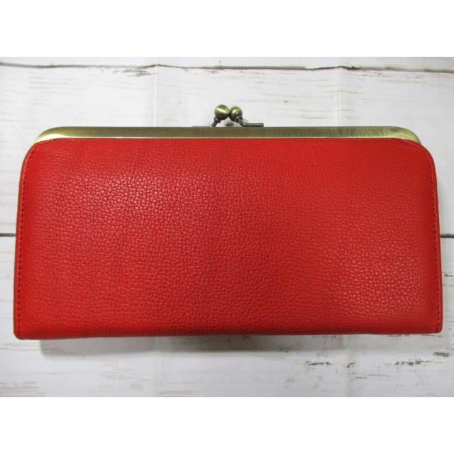 sale スヌーピー 財布 レディース 長財布 がま口 レッド ブランド 本革 手触りのいい牛革使用 73271 おまけ付き 訳あり 在庫限り SNOOPY（スヌーピー） 財布 レディース 長財布 がま口 ブランド レッド