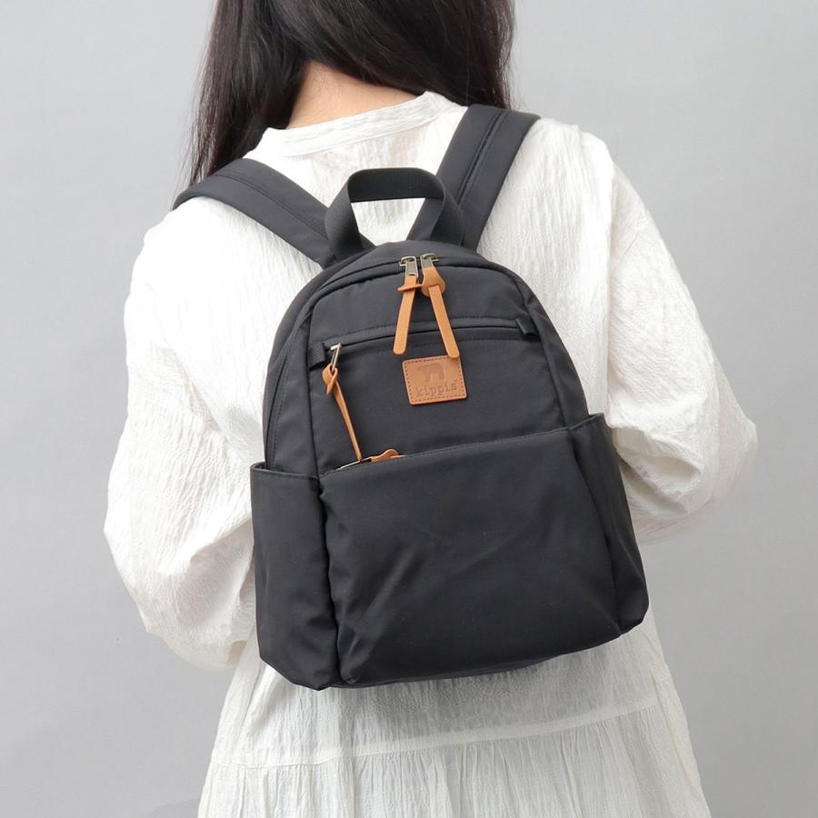 kippis キッピス 10ポケット ミニリュック 撥水加工 リュックサック 軽量 レディース :lfc-073:A.M.S. - 通販 - Yahoo!ショッピング