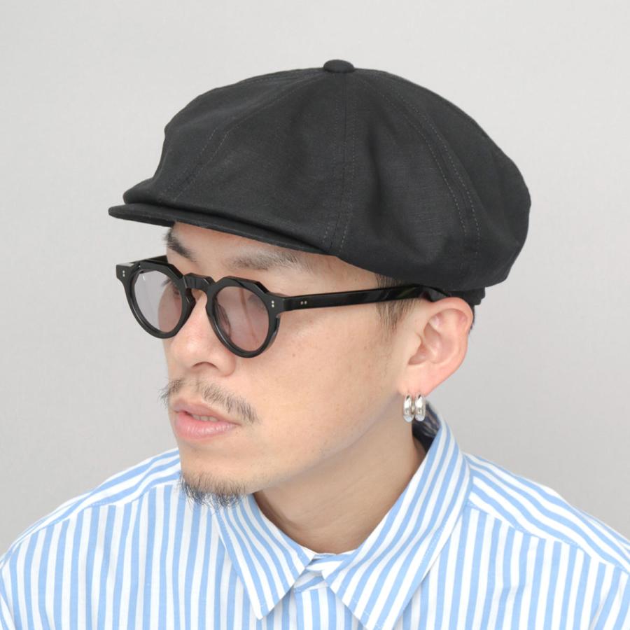 ReqHatter キャスケット メンズ レディース 春夏 コットンリネン キャスハンチング 帽子 ニュースボーイキャップ 無地 シンプル ...