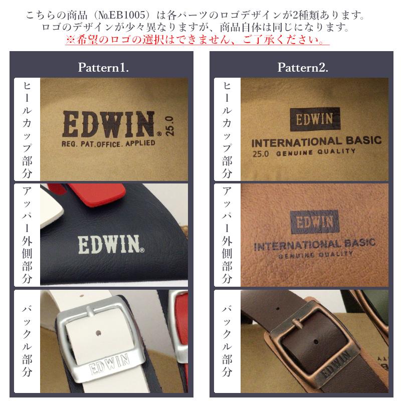 EDWIN エドウィン EB-1005 メンズ 紳士サンダル : A-MART Yahoo!店 - 通販 - Yahoo!ショッピング